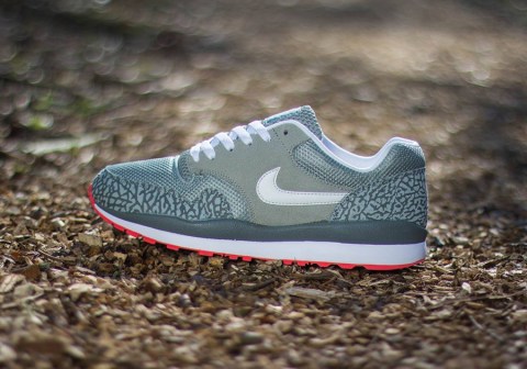 Nike Air Safari "Elephant" - Mica Green - Light Base Grey - Crimson ...