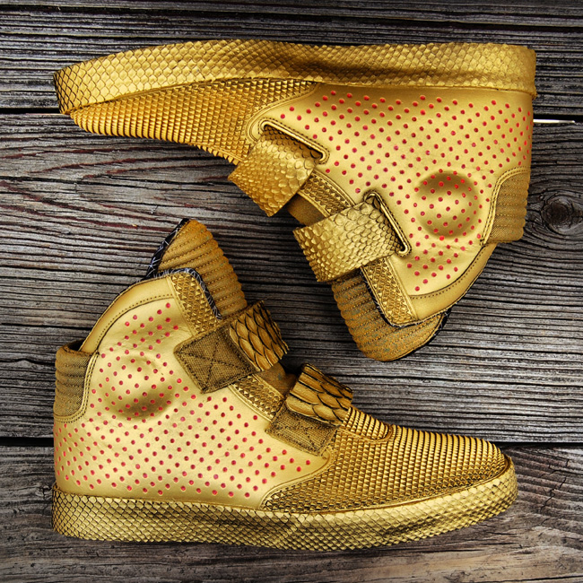 Nike Flystepper 2k3 "Gold Stepper" by Gourmet Kickz - SneakerNews.com
