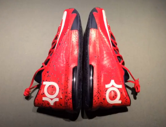 Nike KD 6 "Red Speckle" PE - SneakerNews.com