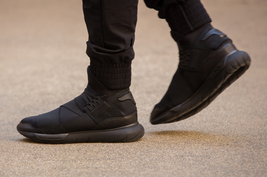 adidas Qasa Hi "Black" - SneakerNews.com