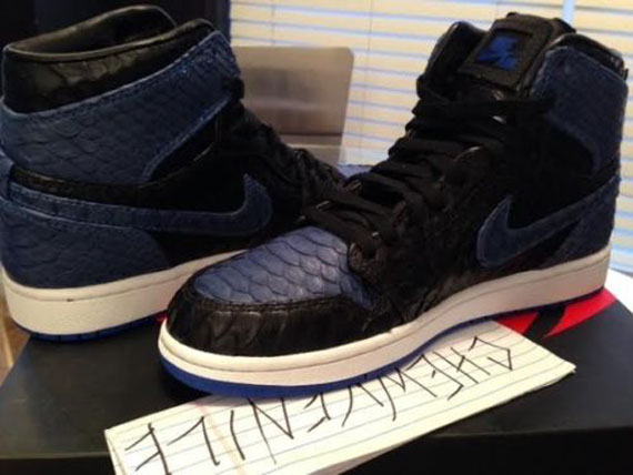 One of JBF Customs' Air Jordan 1 "Python" Appears on eBay - SneakerNews.com