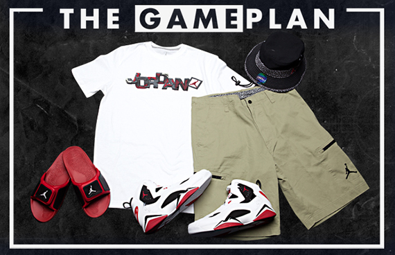 “The Game Plan” by Champs Sports: Jordan Carmine Collection ...