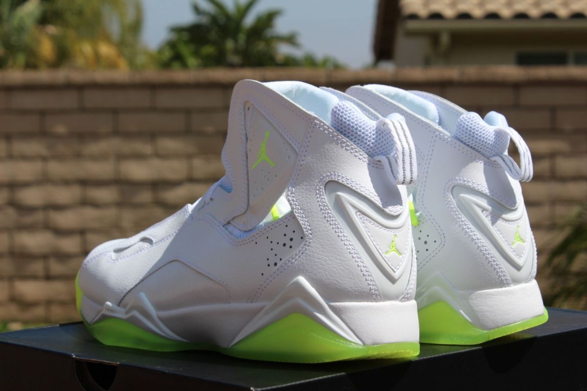 Jordan True Flight - White - Volt Ice - SneakerNews.com