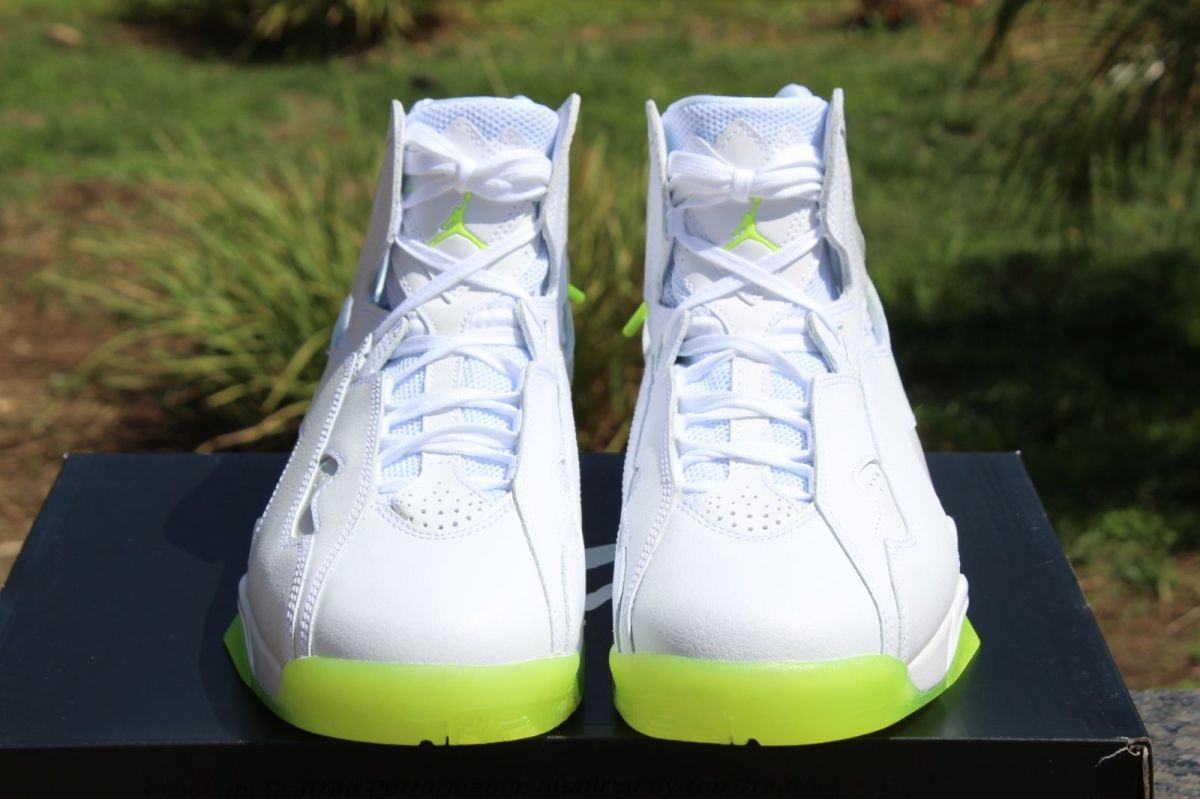Jordan True Flight - White - Volt Ice - SneakerNews.com