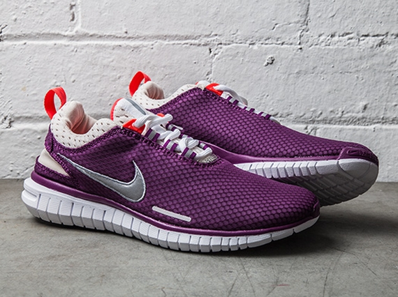Nike Women's Free OG Breeze - Bright Grape - Laser Crimson ...