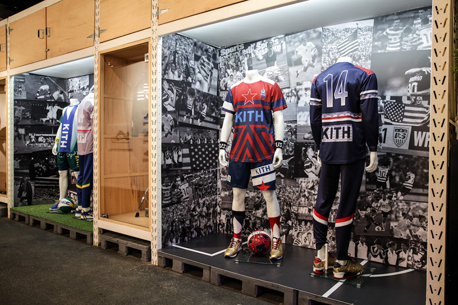 A Look Inside the Asics "KITH Football Equipment" Pop-Up Shop at Cartel ...