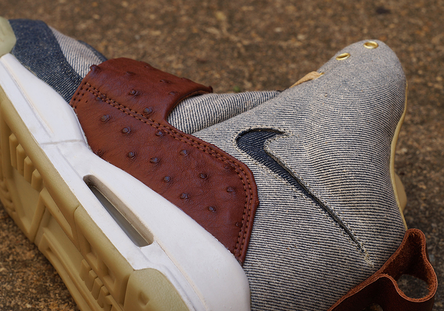 Nike Air Yeezy "Selvedge Denim" by JBF Customs - SneakerNews.com