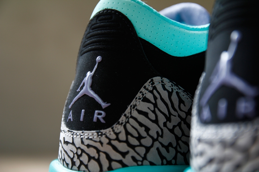 Air Jordan 3 GS - Black - Mint - Cement Grey - SneakerNews.com