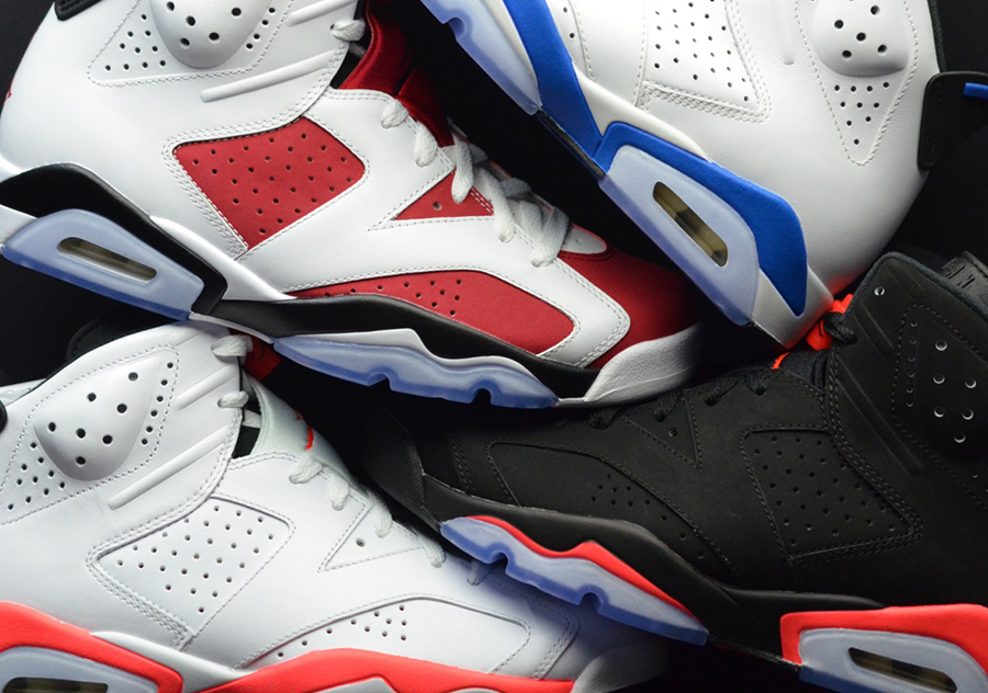 Jordan Brand's Four OG Air Jordan 6 Releases For 2014 - SneakerNews.com