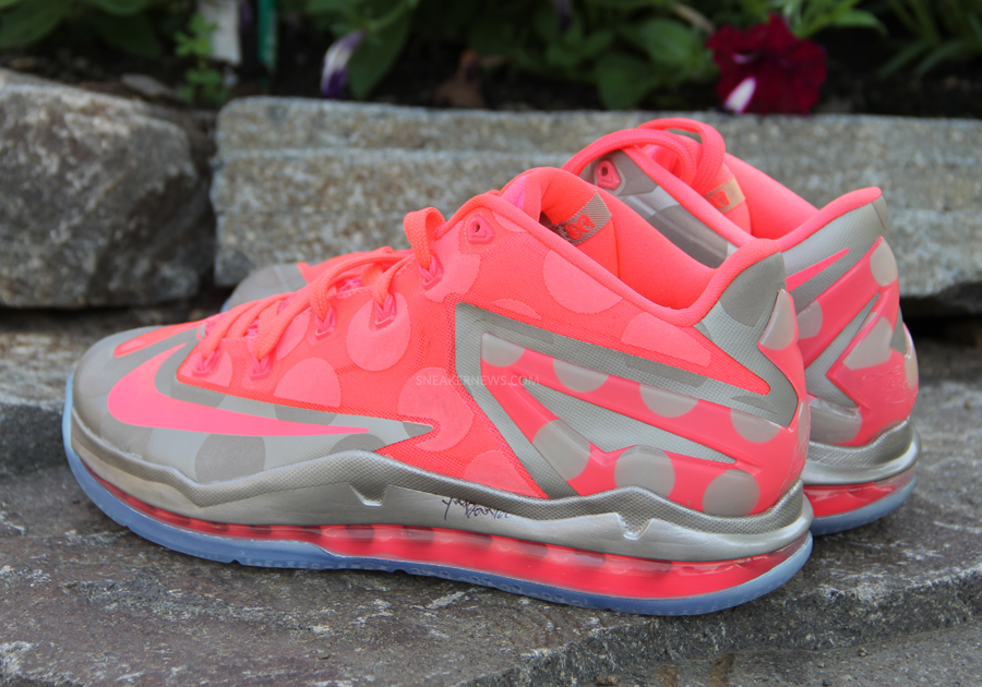 Nike LeBron 11 Low "Polka Dot" Sample - SneakerNews.com