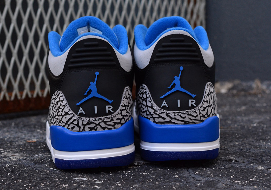 Jordan 3 Sport Blue Detailed Look