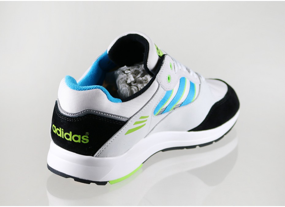 adidas Originals Tech Super - White - Solar Blue - Solar Green ...