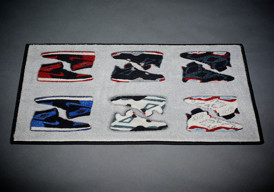Decorate Your Home With This Air Jordan Retro Rug - SneakerNews.com
