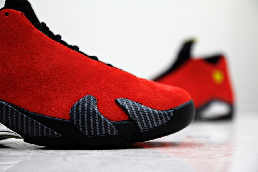 Bringing The Ferrari To Life With The Air Jordan 14 - SneakerNews.com