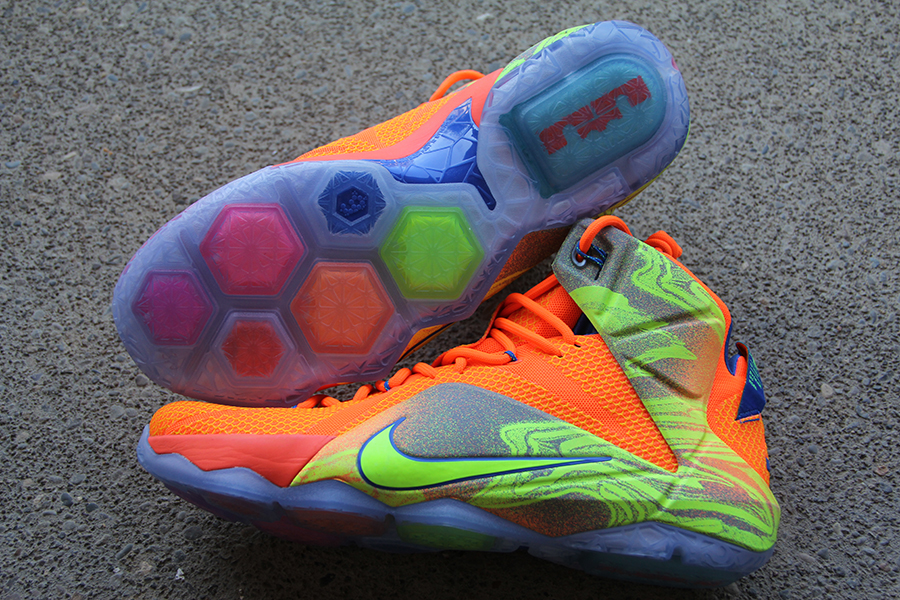 Nike LeBron 12 - Orange - Volt - SneakerNews.com