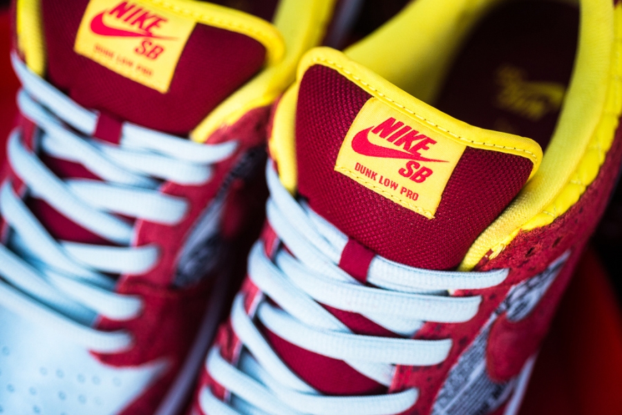 Rukus x Nike SB Dunk Low "Crawfish" Detailed Look