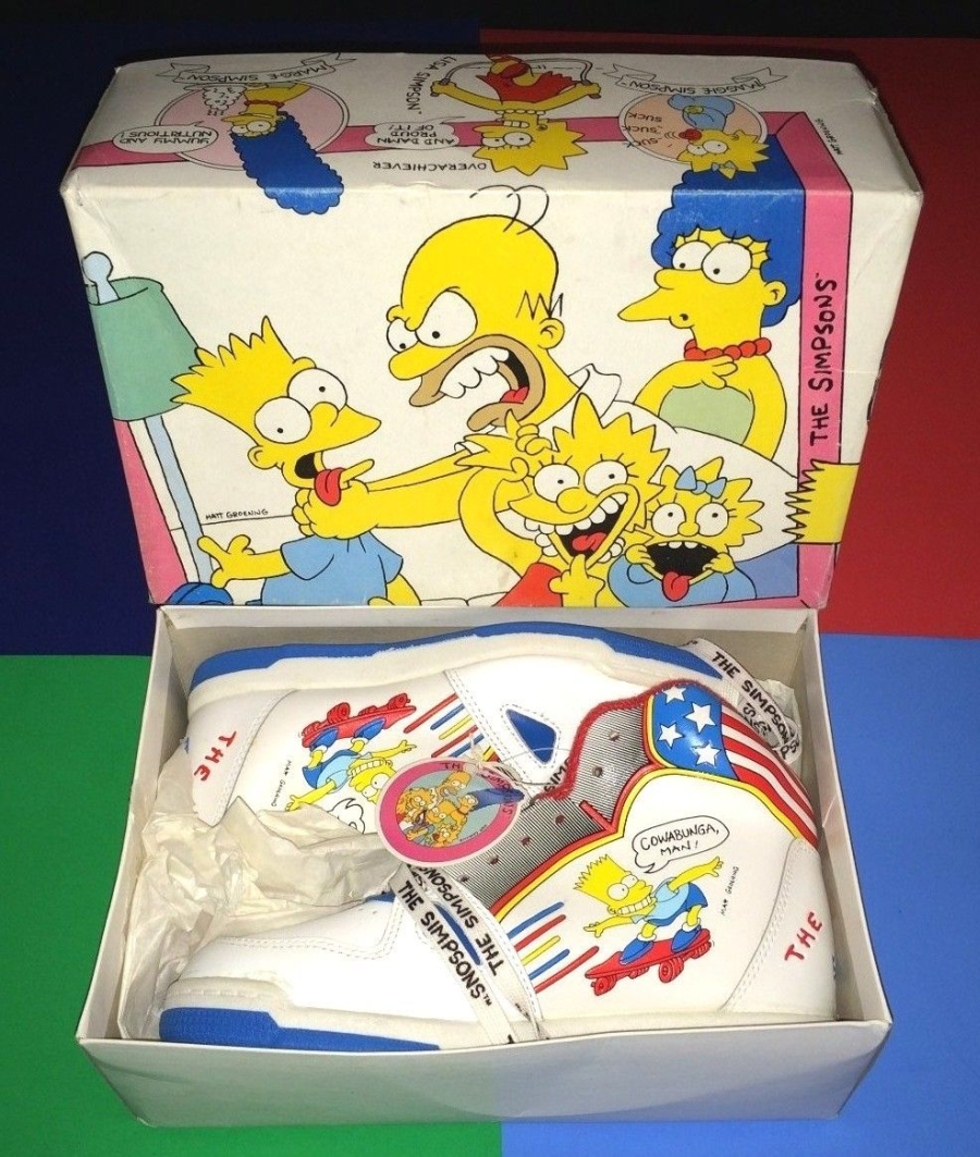 The Simpsons Bart Boot Sneakers - SneakerNews.com