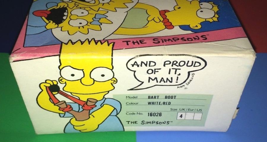 The Simpsons Bart Boot Sneakers - SneakerNews.com