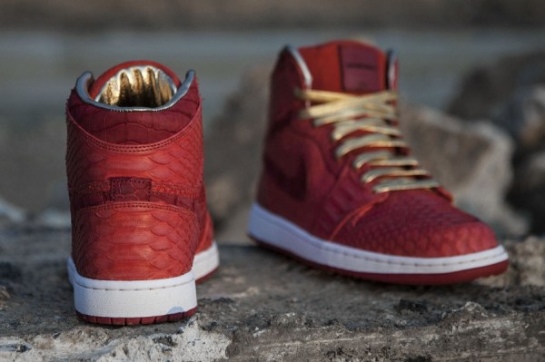 Air Jordan 1 "Red Python" by JBF Customs - SneakerNews.com