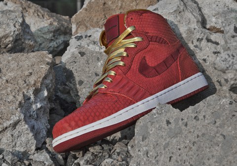 Air Jordan 1 "Red Python" by JBF Customs - SneakerNews.com
