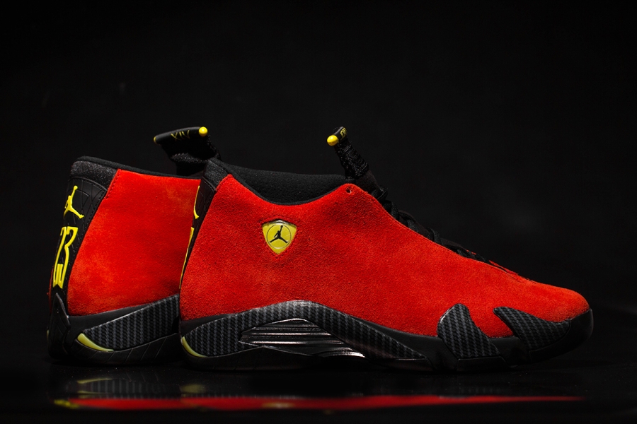 Air Jordan 14 "Ferrari" - Arriving at Retailers - SneakerNews.com
