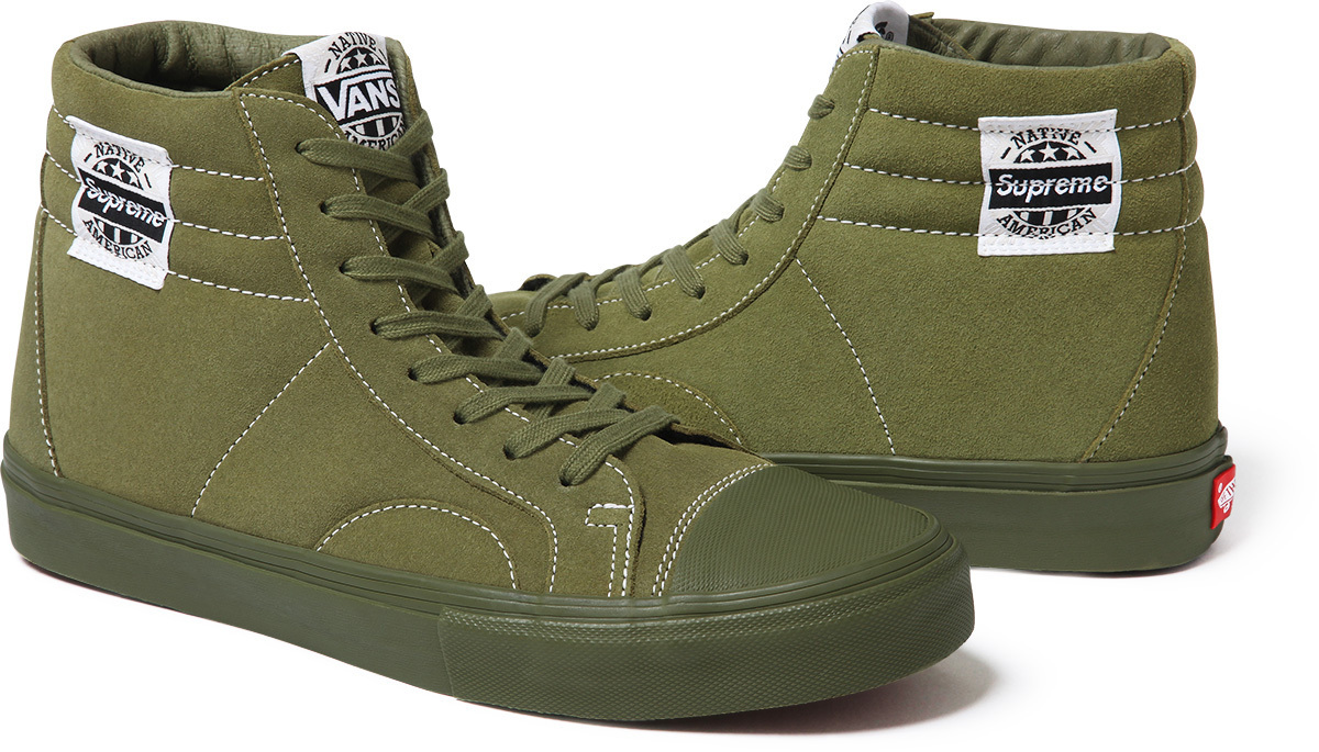 Supreme x Vans Native American - SneakerNews.com