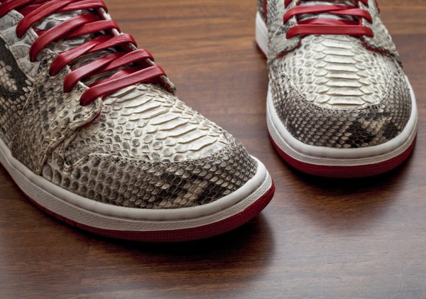 Air Jordan 1 "Natural Python" by JBF Customs - SneakerNews.com