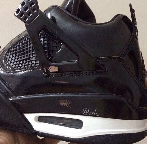 Air Jordan 4 "Patent Leather" Sample - SneakerNews.com