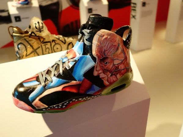 Air Jordan Custom Showcase at the Jordan Slam Dunk Launch Event ...