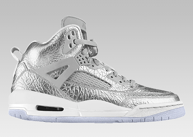 Jordan Spiz'ike "Liquid Metal Elephant" Options on NIKEiD - SneakerNews.com