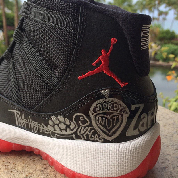 Tinker Hatfield Customizes Air Jordan 11s For Shoezeum Founder Jordan ...
