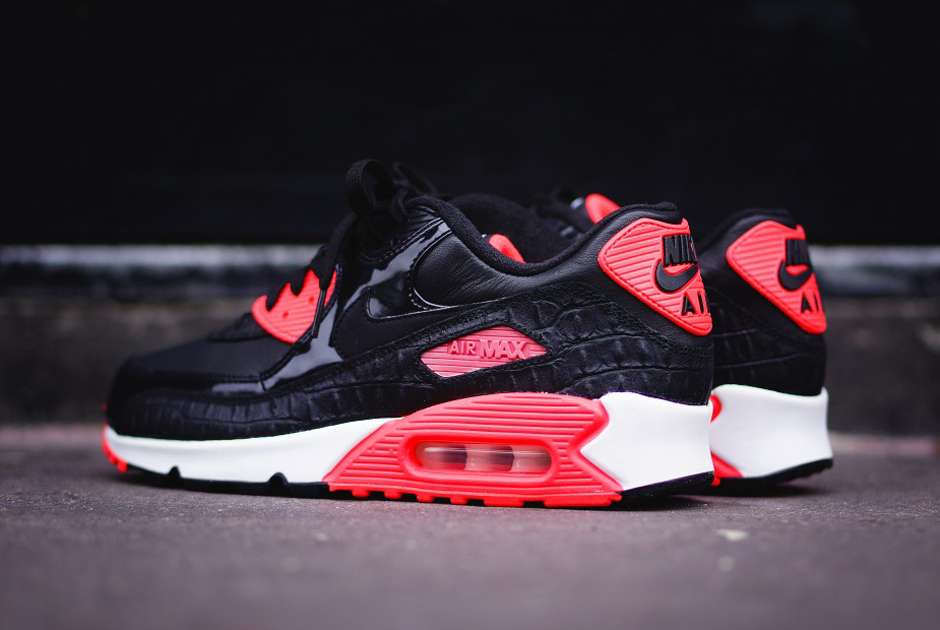 Nike Air Max 90 "Infrared Croc" - SneakerNews.com