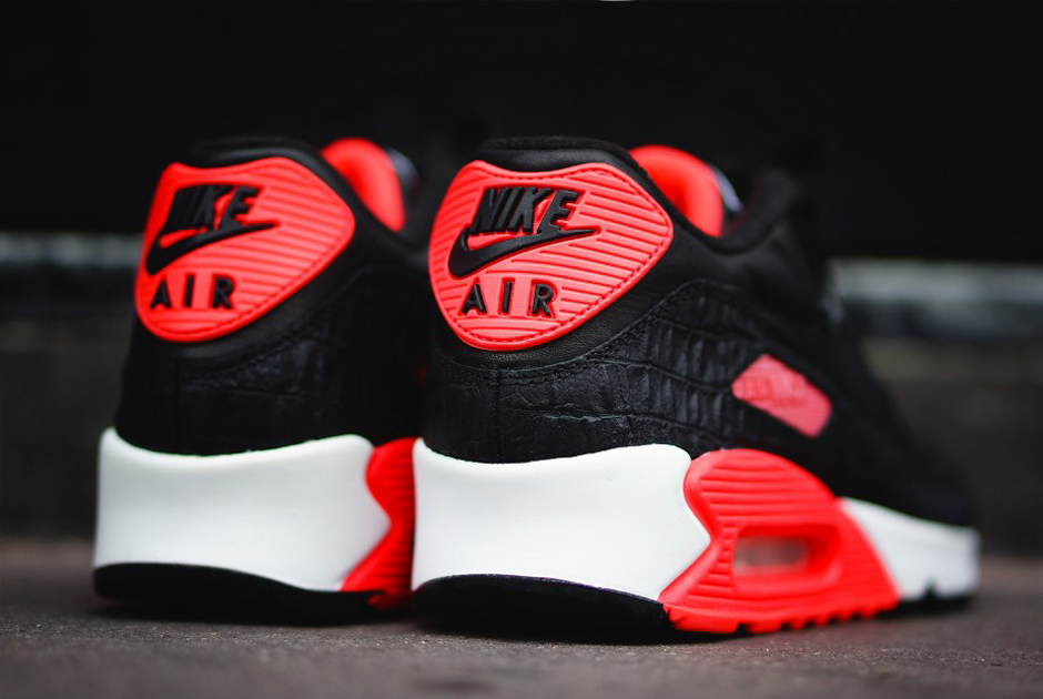 Nike Air Max 90 "Infrared Croc" - SneakerNews.com
