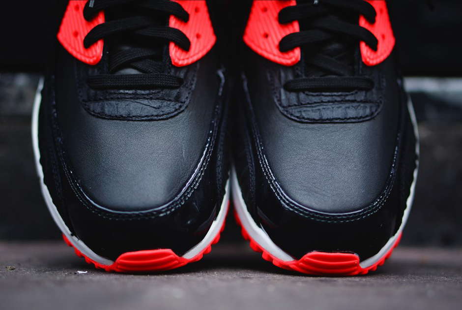 Nike Air Max 90 "Infrared Croc" - SneakerNews.com