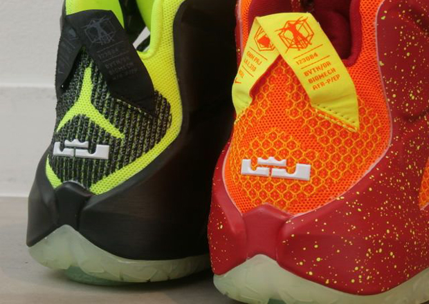 A Look at NIKEiD LeBron 12 Samples - SneakerNews.com