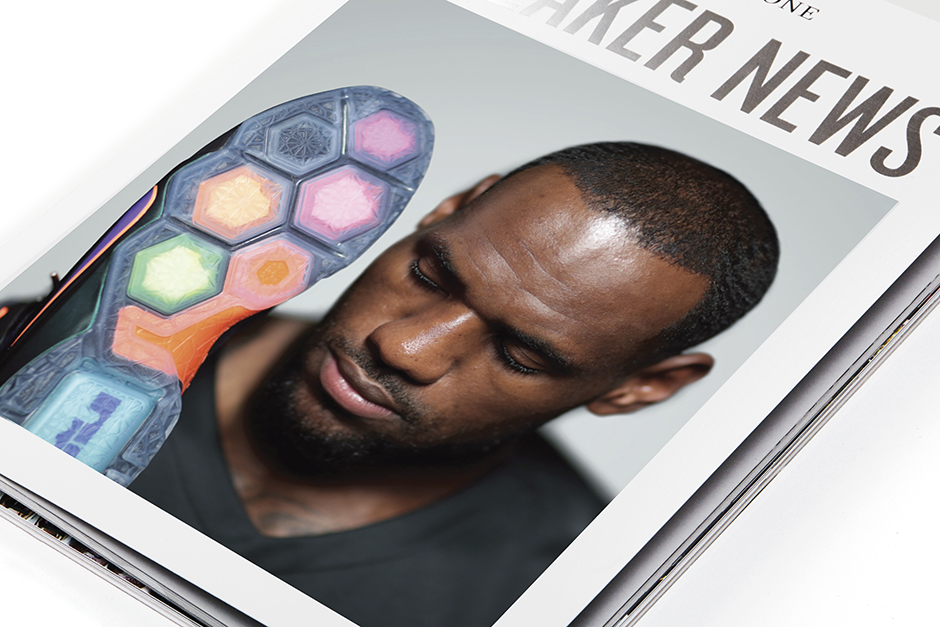 LeBron James covers SNEAKER NEWS Volume One - SneakerNews.com