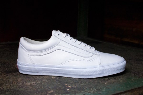 Vans Goes All White On The Sk8-Hi and Old Skool For November ...