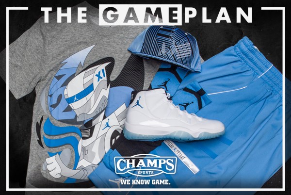 The Game Plan by Champs Sports: Jordan Legend Blue Collection ...