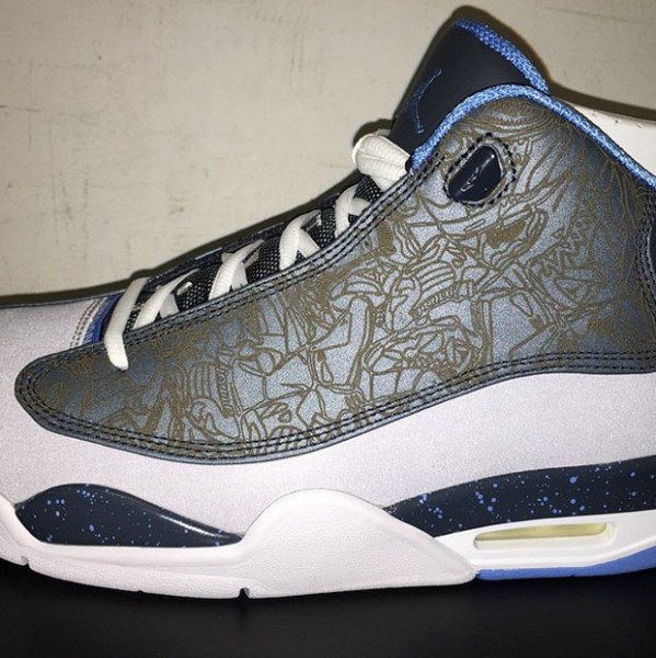 Jordan Dub Zero - Wolf Grey - University Blue - Classic Charcoal ...