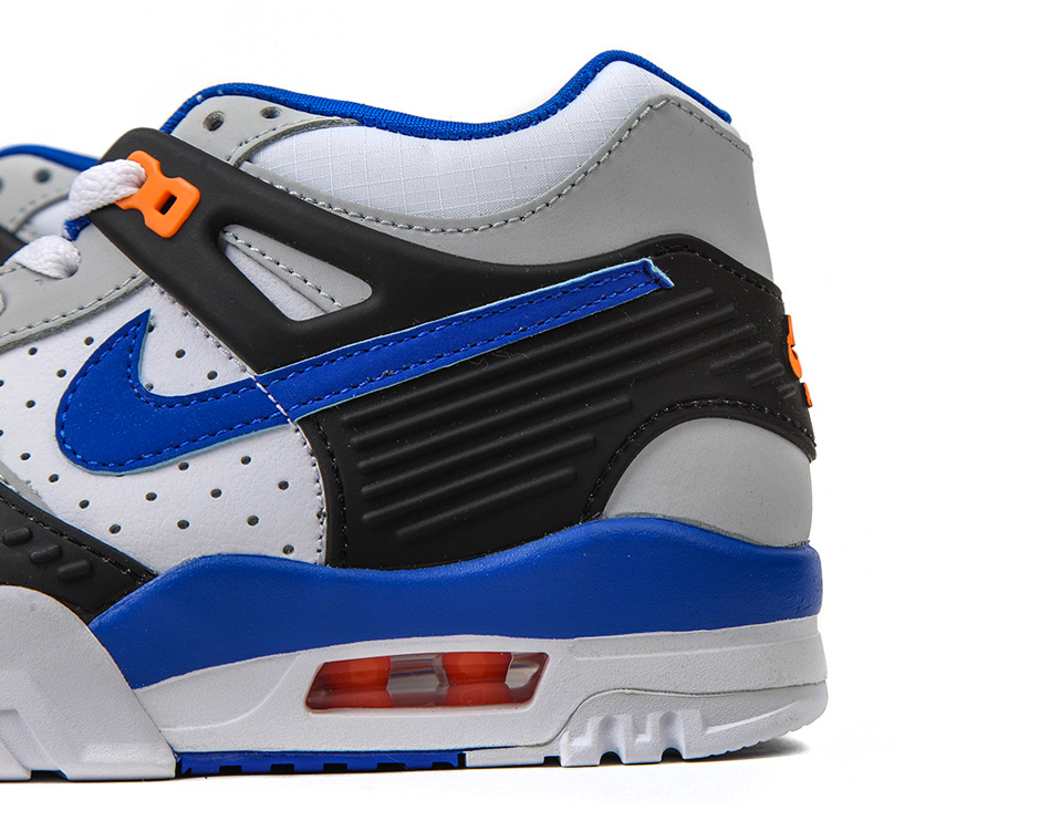 Nike Air Trainer 3 - Pure Platinum - Lyon Blue - Total Orange ...