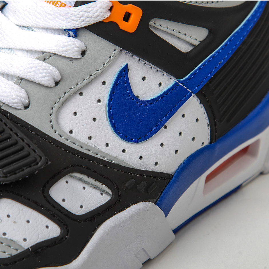 Nike Air Trainer 3 - Pure Platinum - Lyon Blue - Total Orange ...