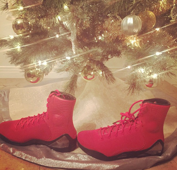 Nike Kobe 9 EXT Meets Red October Yeezy 2 - SneakerNews.com