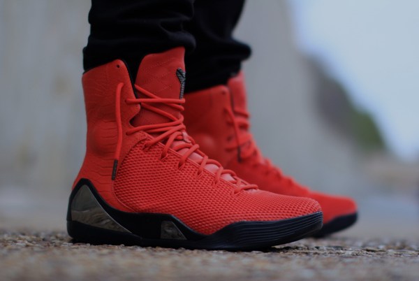 Nike Kobe 9 EXT KRM "Challenge Red" - On-Feet Images - SneakerNews.com