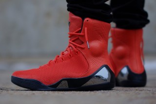 Nike Kobe 9 EXT KRM "Challenge Red" - On-Feet Images - SneakerNews.com