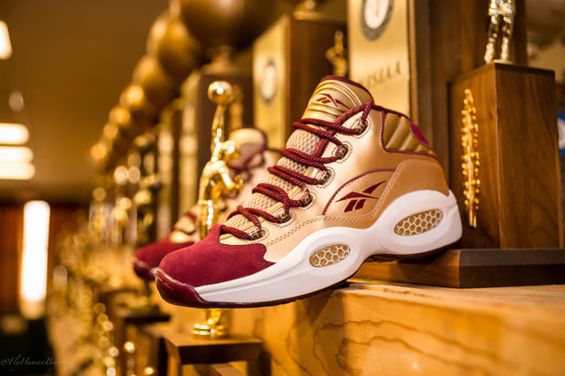 Packer Shoes x Reebok Question Mid "Saint Anthony High School" PE ...