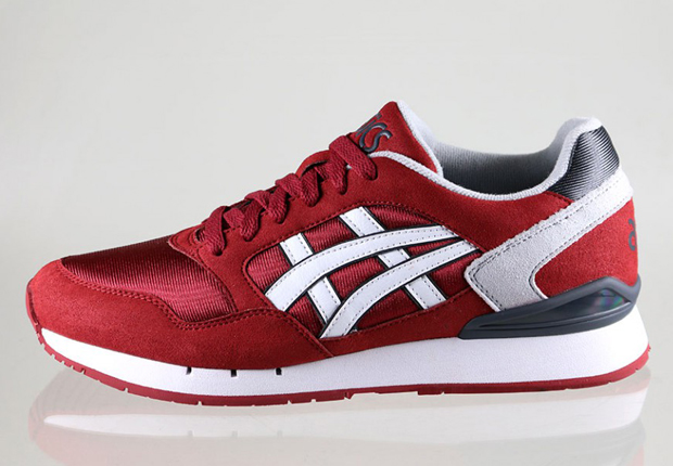 Asics Gel Atlantis - Burgundy - White - SneakerNews.com