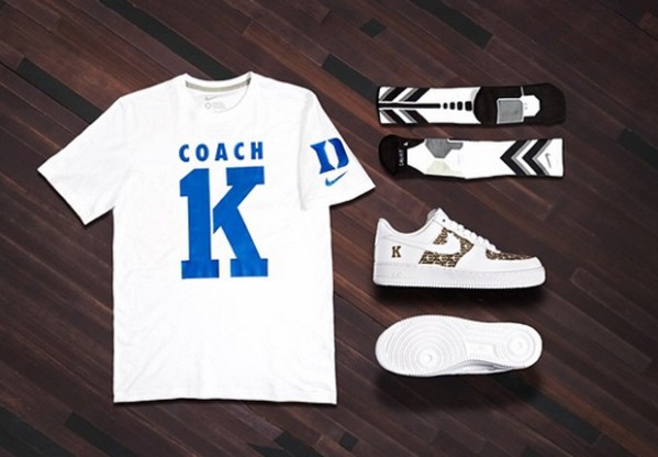 Nike Basketball Celebrates Coach K's 1,000th Win With Custom Gear ...