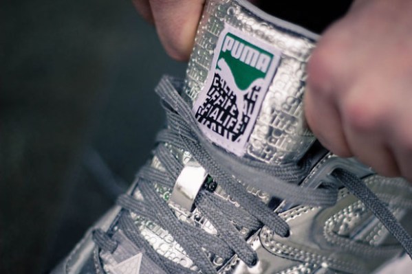 ALIFE x Puma R698 "Metallic Silver" - SneakerNews.com