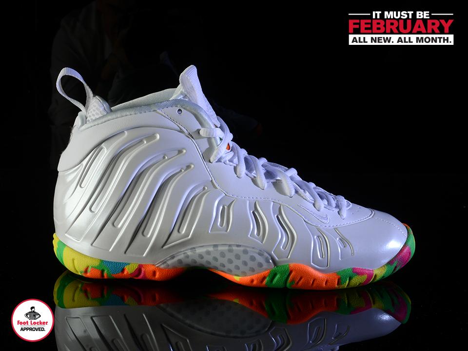 Nike Foamposites Kids Rainbow Sole | SneakerNews.com