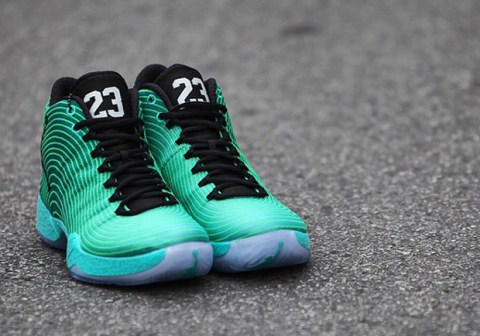 The Air Jordan 29 "Green Spark" is Arriving at Retailers - SneakerNews.com